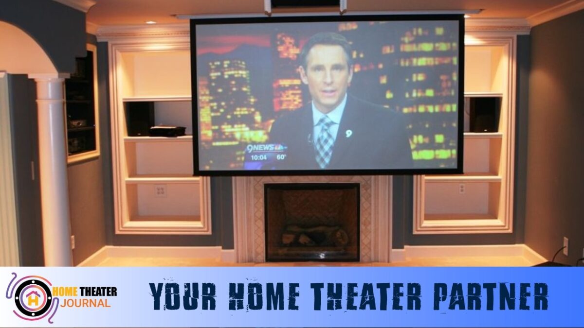 Safely Putting Projector Screen Above Fireplace | 2025
